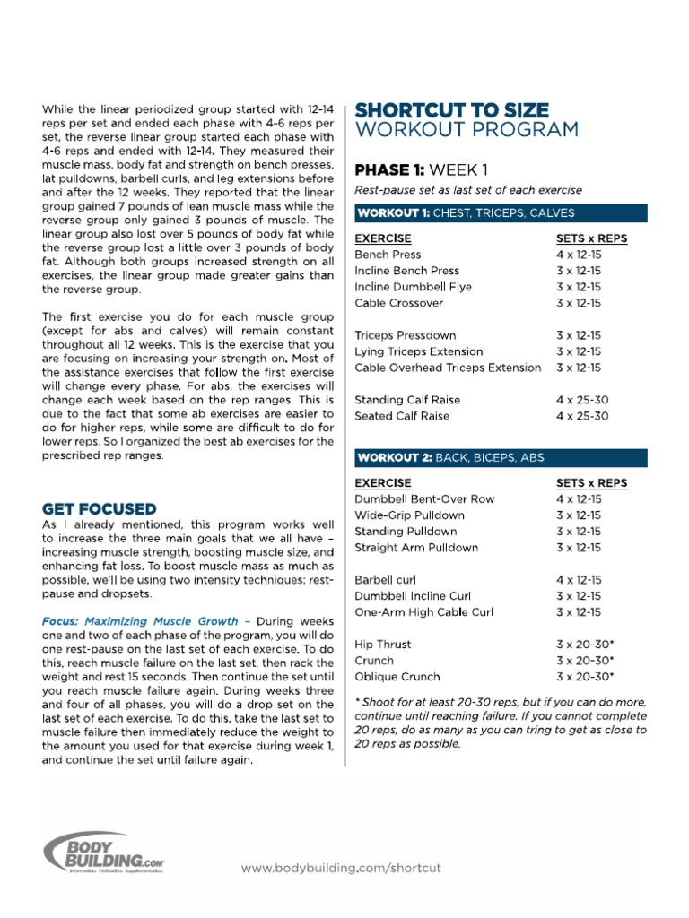 Shortcut To Size Mobile PDF | PDF