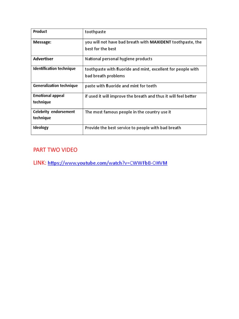 Evidence Advertising | PDF | Wellness