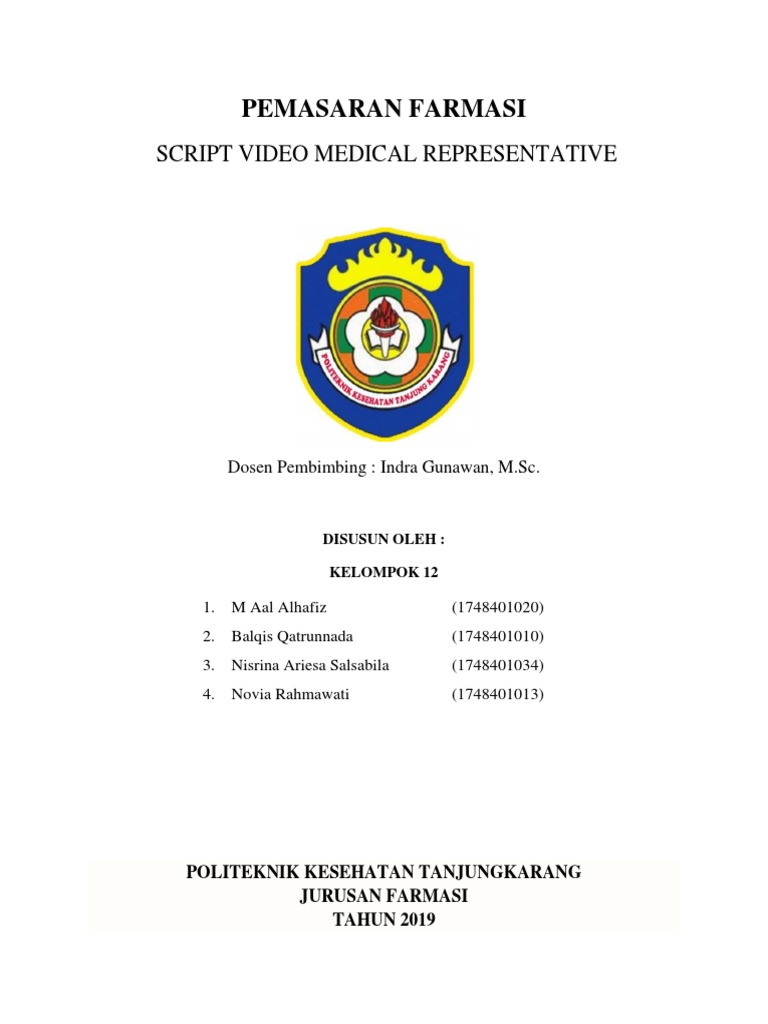 Skrip Percakapan Medrep dan Dokter | PDF
