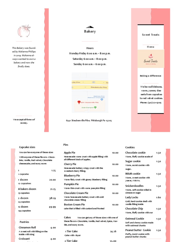 The Finished Menu | Download Free PDF | Cakes | Confectionery