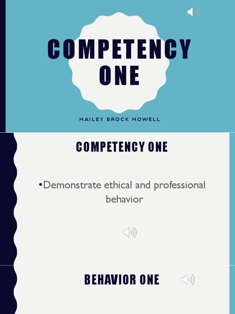 Competency One | PDF | Social Work | Learning