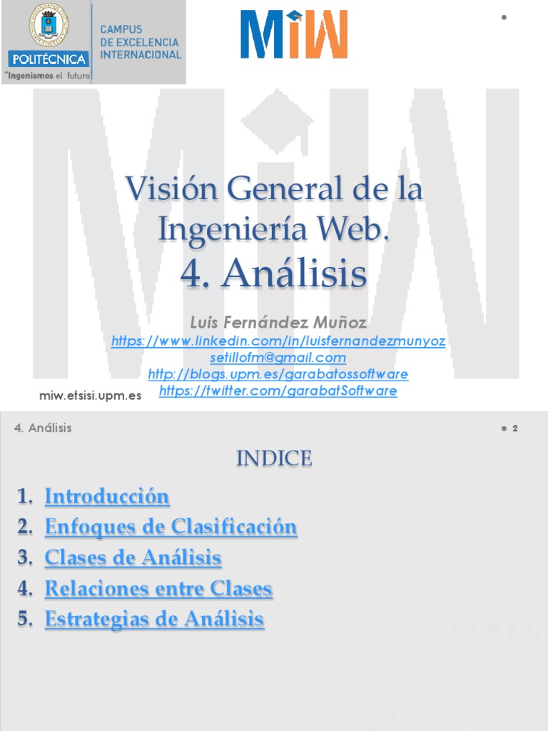MIW. VGIW. 4. An Lisis | Descargar gratis PDF | Objeto (informática) | Software