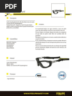 Lente Aero Steelpro Ficha Técnica | PDF | Química | Ciencias fisicas