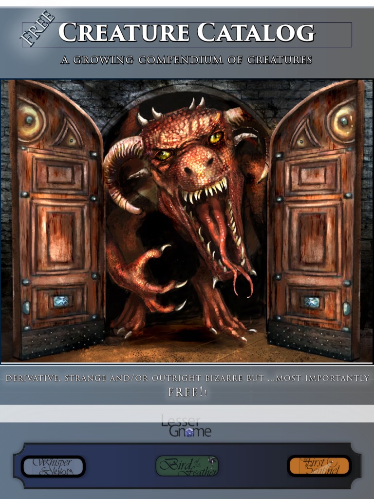 Lesser Gnomes Creature Catalog | PDF | Predation | Bees