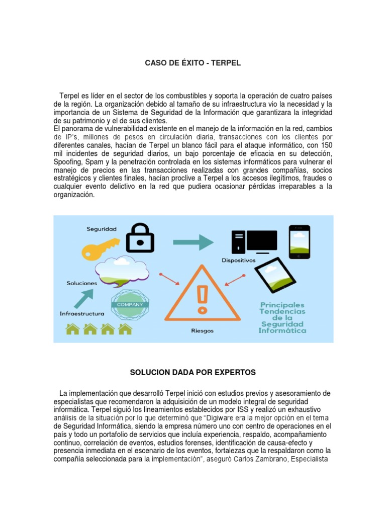 Caso Seguridad Informatica | PDF | La seguridad informática | Seguridad