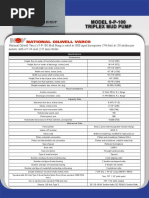 GD Triplex Pump Parts List | PDF | Pump | Valve