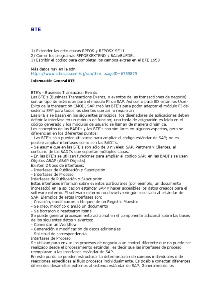 Bte Manejo y Fagll03 | PDF | Sap Se | Tecnologías de la información
