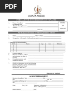 Tenant Police Verification Form | PDF | Landlord | Government Information
