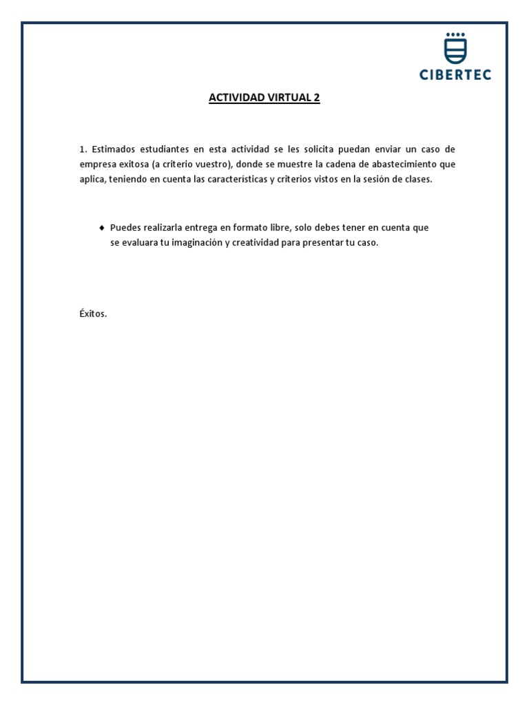 Actividad Virtual 2 | PDF
