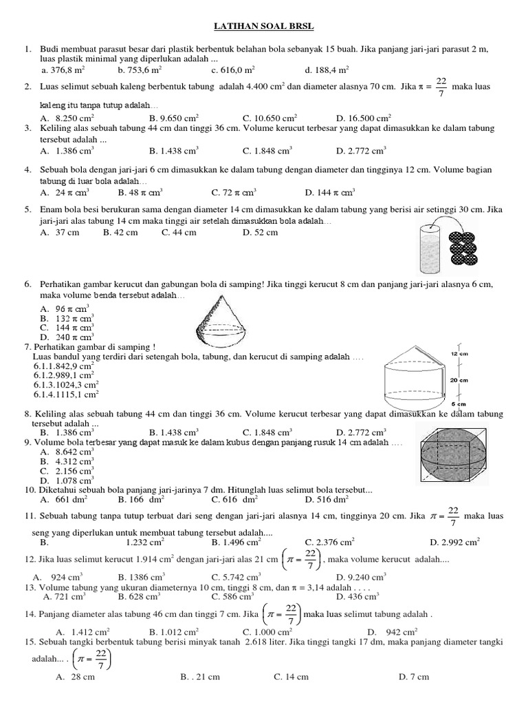 Latihan BRSL 1 | PDF