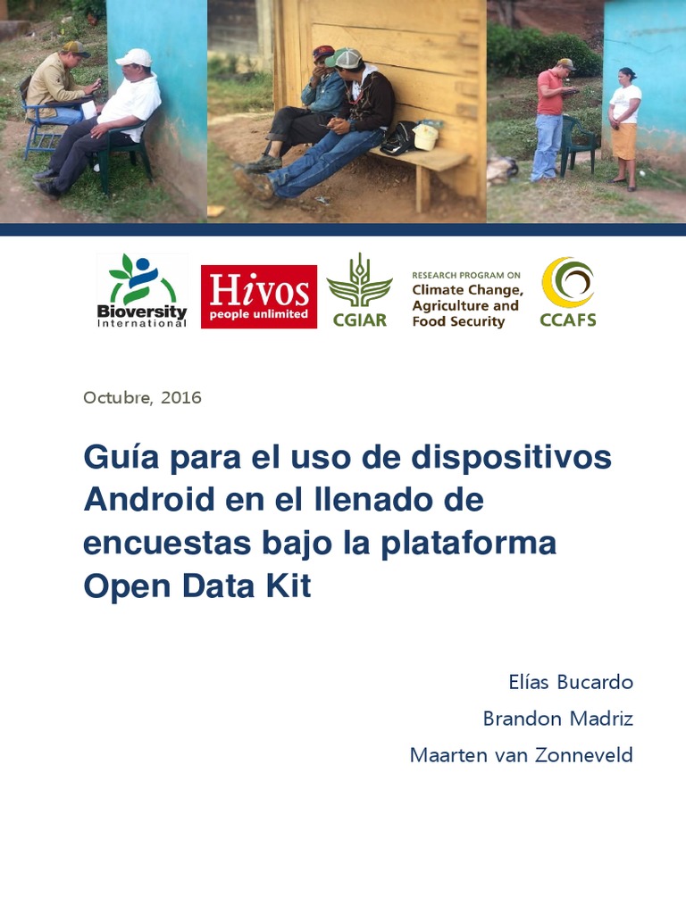 Guia Open Data Kit | PDF | Aplicación movil | Android (sistema operativo)