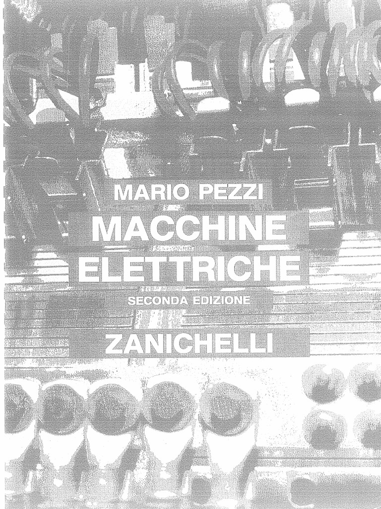 Mario Pezzi - Macchine Elettriche PDF | PDF