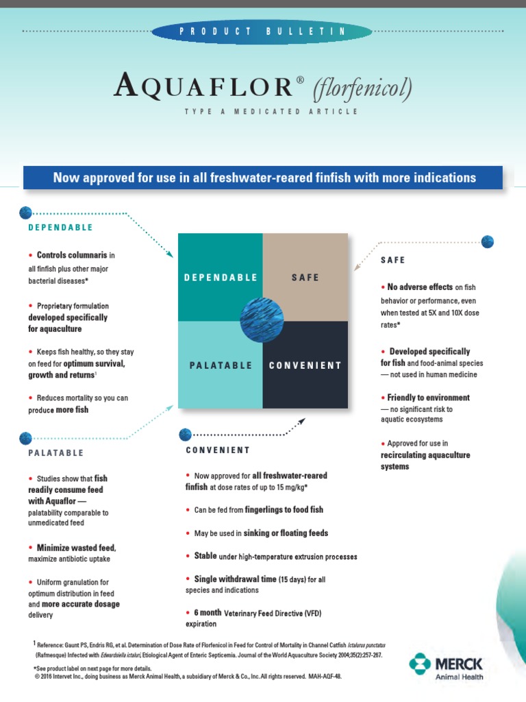Aquaflor | Download Free PDF | Clean Water Act | Dose (Biochemistry)