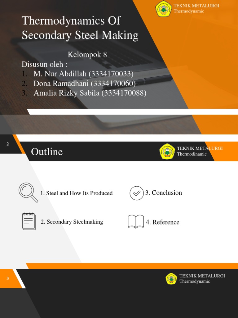 Thermodynamics of Secondary Steel Making | PDF | Transition Metals ...
