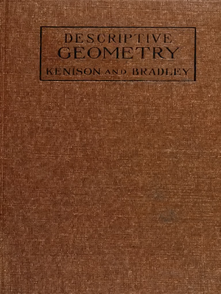 Descriptive Geometry | PDF | Line (Geometry) | Plane (Geometry)