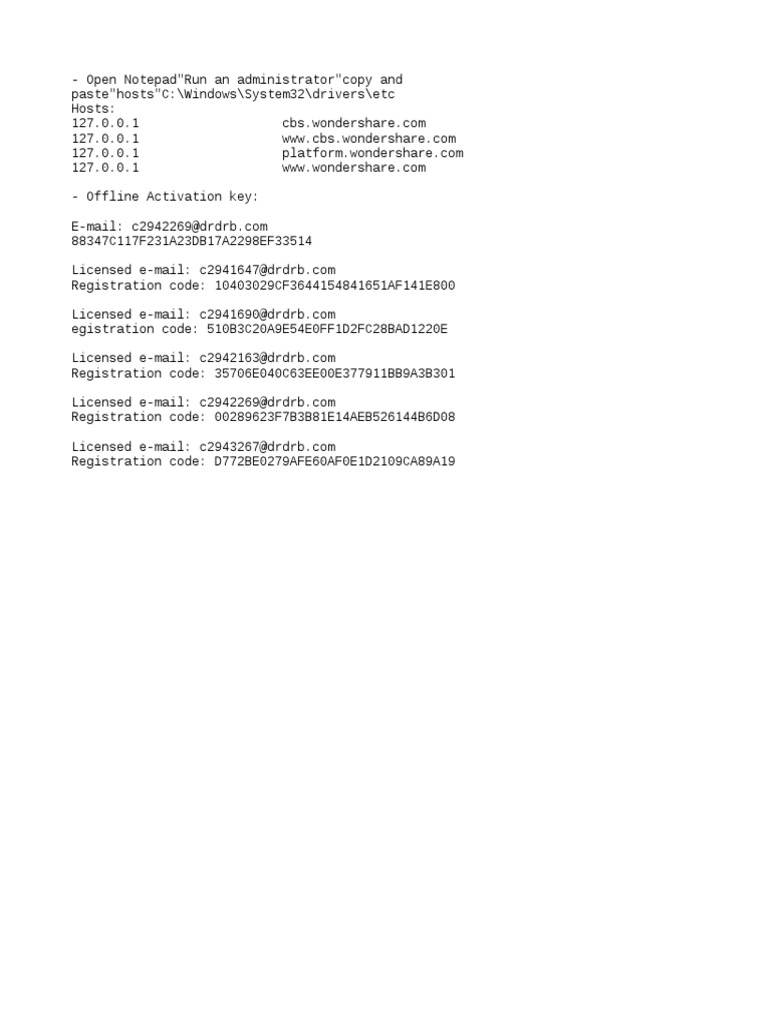 Offline Activation Key | PDF