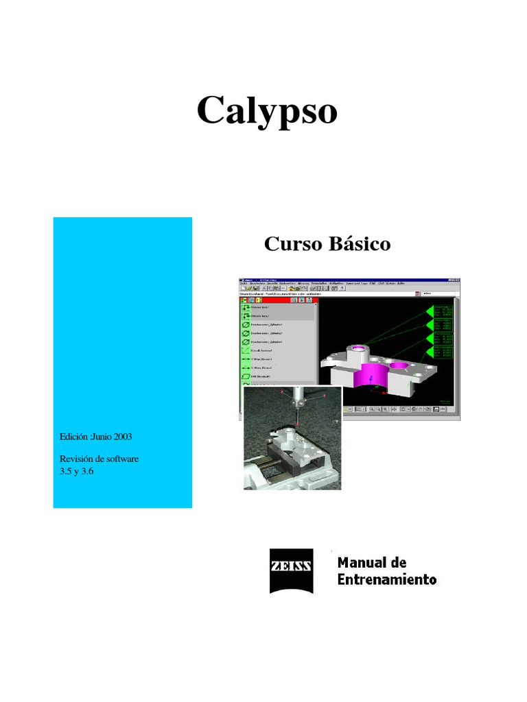 Manual Calypso Basico | PDF | Calibración | Point and Click
