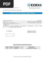 Lettre Demande Virement Bancaire | PDF | Virement bancaire | Bancaire