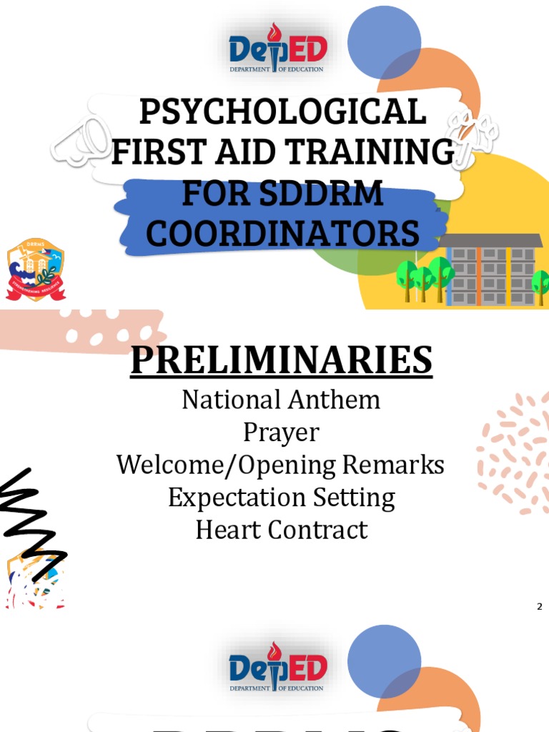 PFA Training for School Coordinators | PDF | Hazards | Emotions