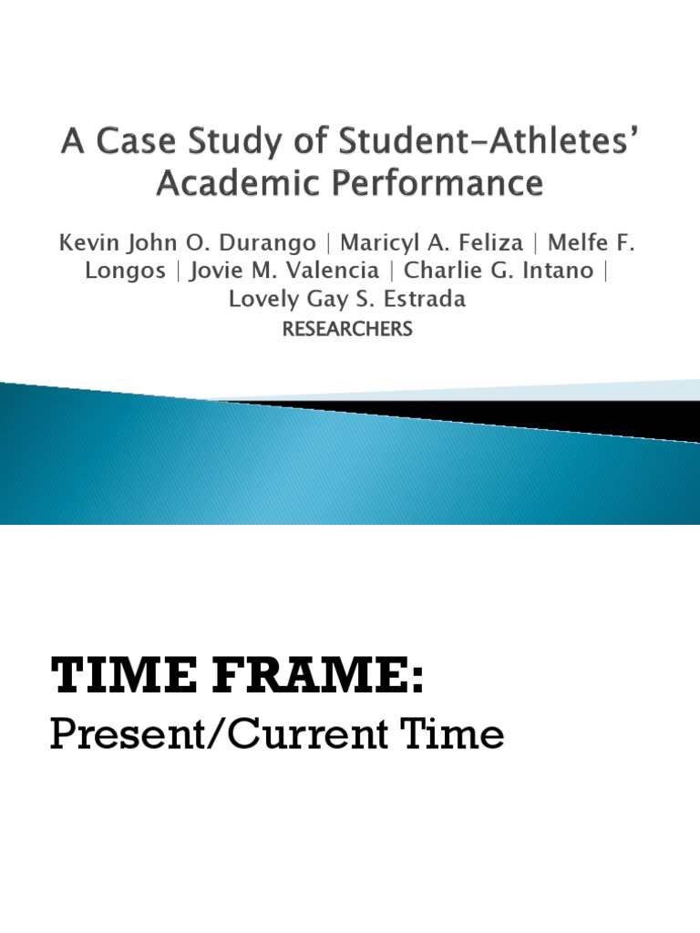 A Case Study of Athletes Academic Performance | PDF | Behavior ...