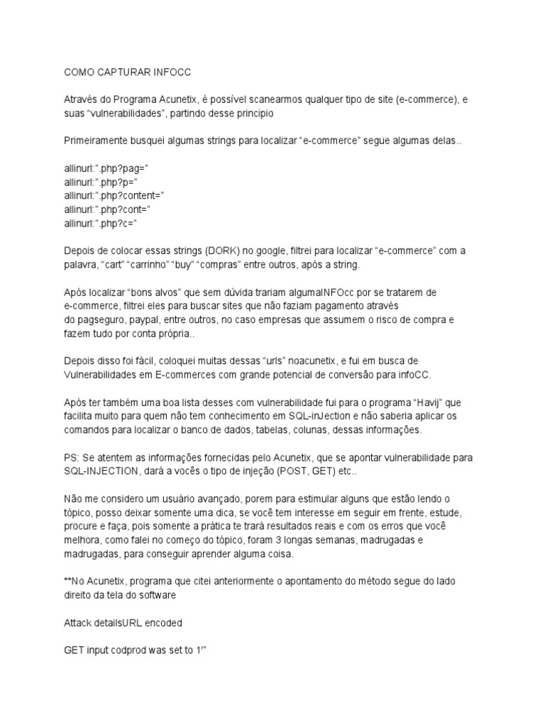 Esquema | PDF | E-commerce | Informática