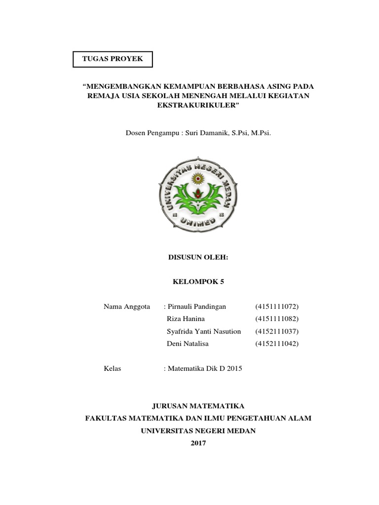 Project Kelompok 5 | PDF