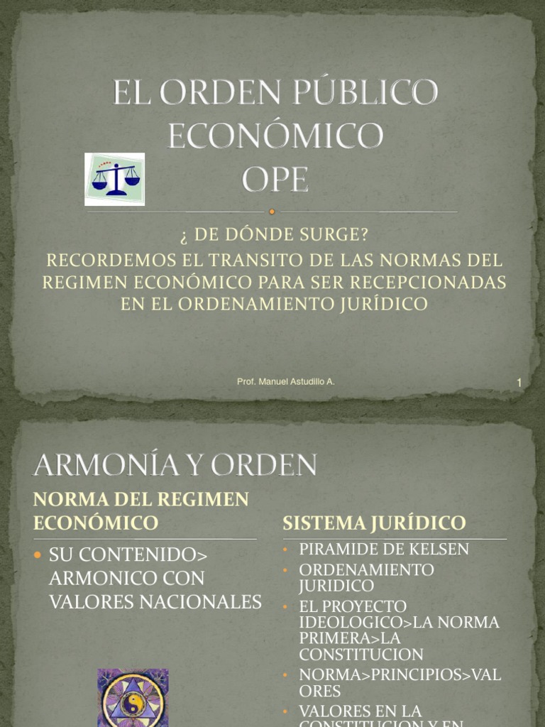 Orden Publico | PDF | Constitución | Administración Pública