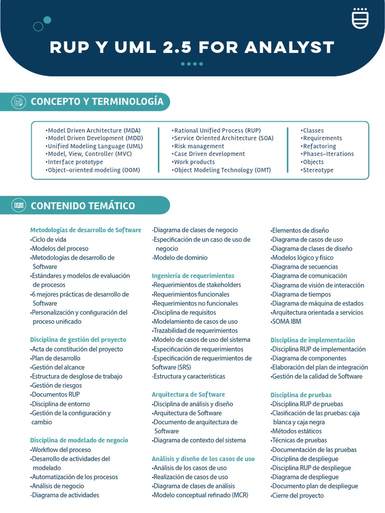 Rup y Uml 2.5 For Analyst | PDF | Lenguaje de modelado unificado | Software