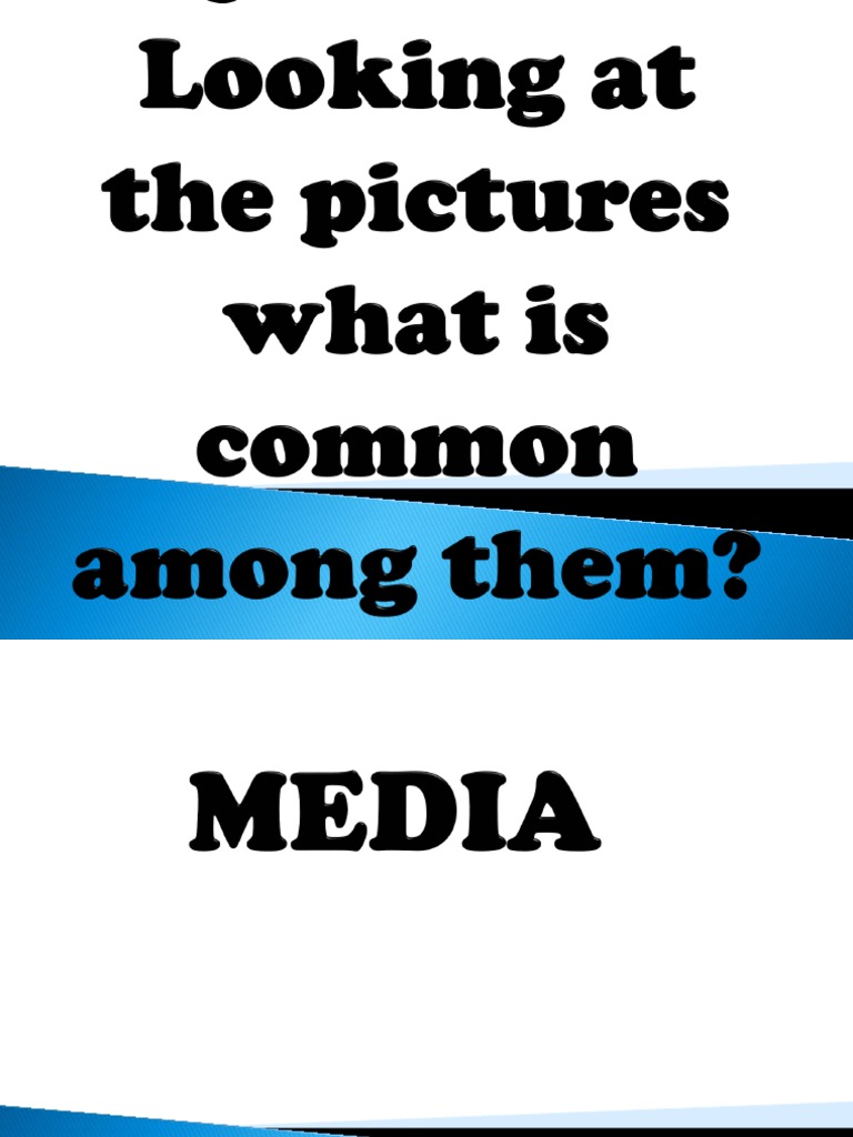 Non-Print Media Overview and Examples | PDF