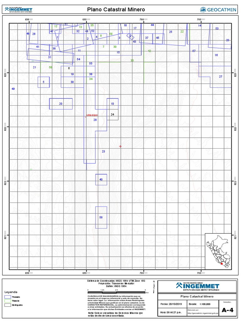 Plano Catastral | PDF | Infografia | Visualización (Gráficos)