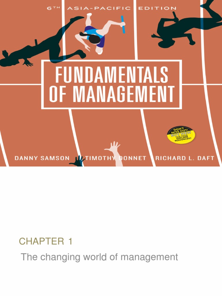 Lecture 1 The Changing World of Management | PDF | Goal | Employment