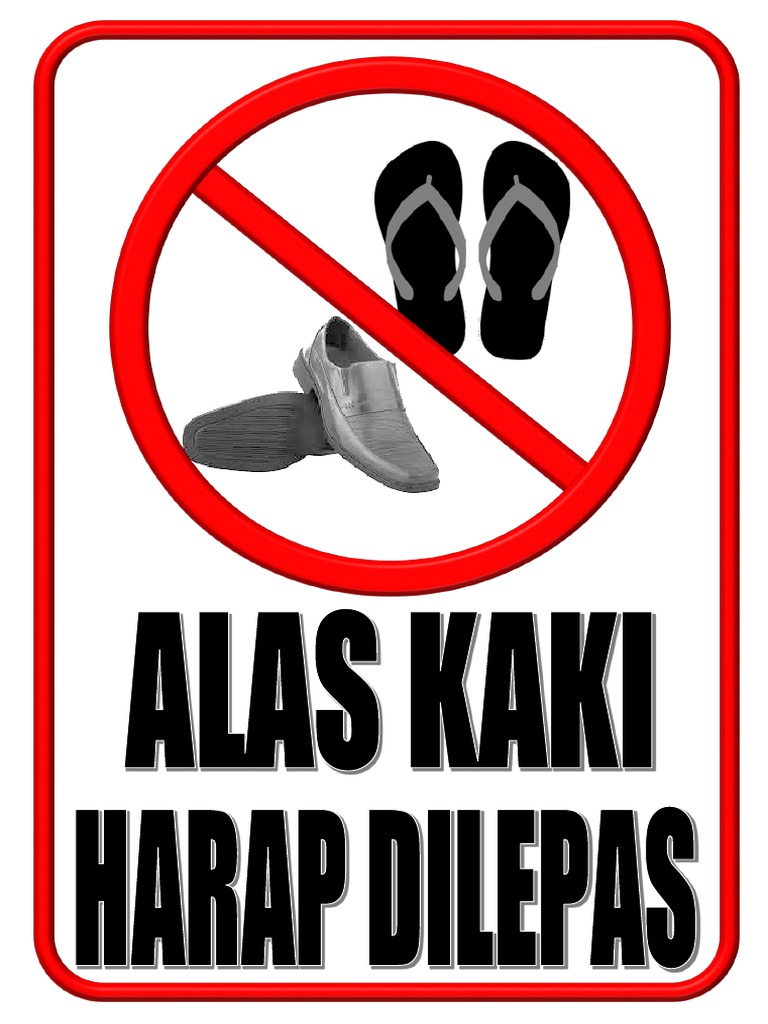 Alas Kaki Harap Di Lepas | PDF