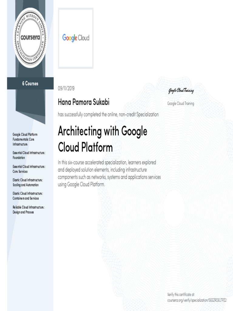 Architecting With Google Cloud Platform | PDF