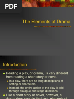 ELEMENTS OF DRAMA and The ONE ACT PLAY | PDF | Play (Theatre) | Tragedy