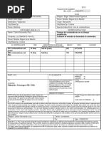 Sea Cargo Manifest Format | PDF | Cargo | Tonnage