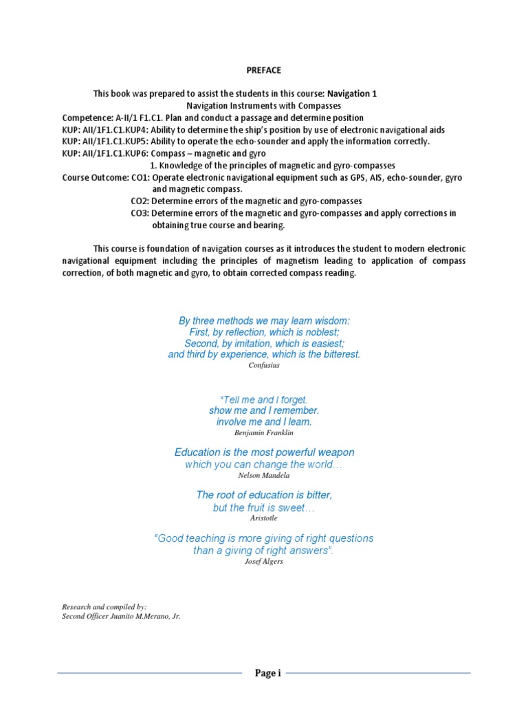 Navigation 1 | PDF | Navigation | Global Positioning System