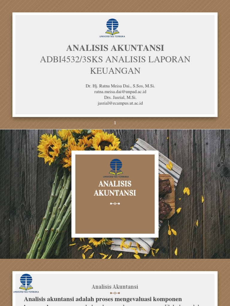 Analisis Akuntansi Laporan Keuangan | PDF | Bisnis | Pengelolaan ...