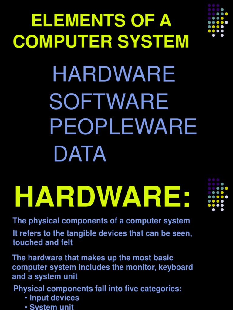 Computer Elements 1 | Download Free PDF | Application Software ...