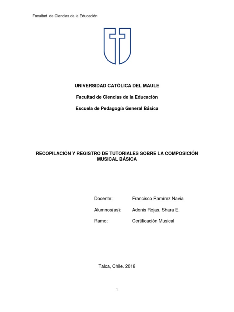 Tutoriales Composición Musical | PDF | Composiciones Musicales | Las ...