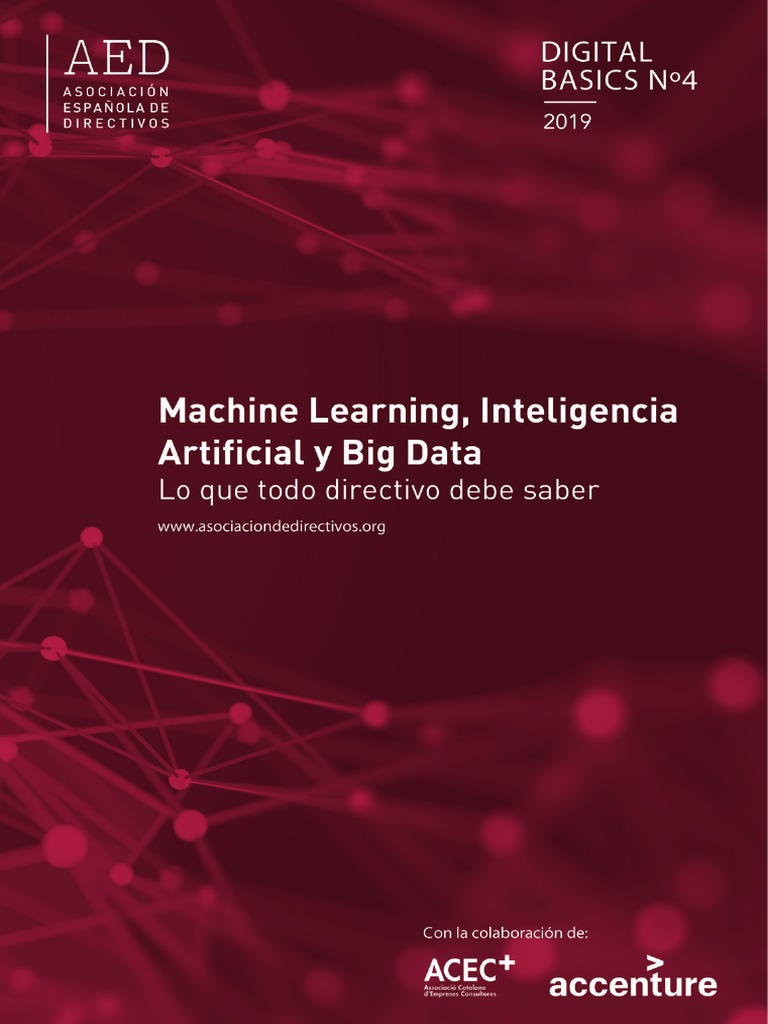 Machine Learning | PDF | Aprendizaje automático | Big Data