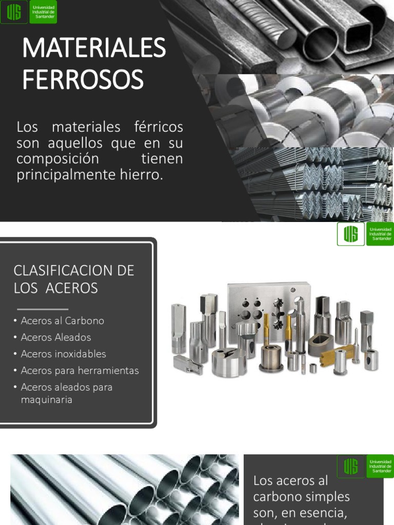 Ferrosos Materiales | PDF | Acero | Acero inoxidable