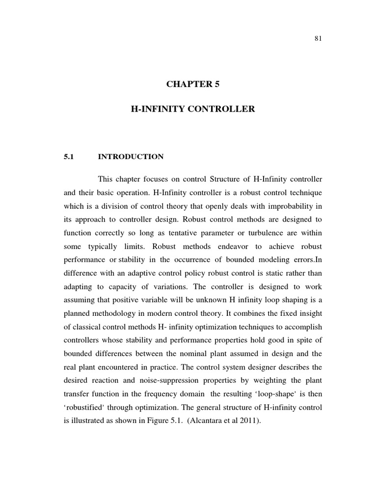 H Infinity | PDF | Control Theory | Electric Motor