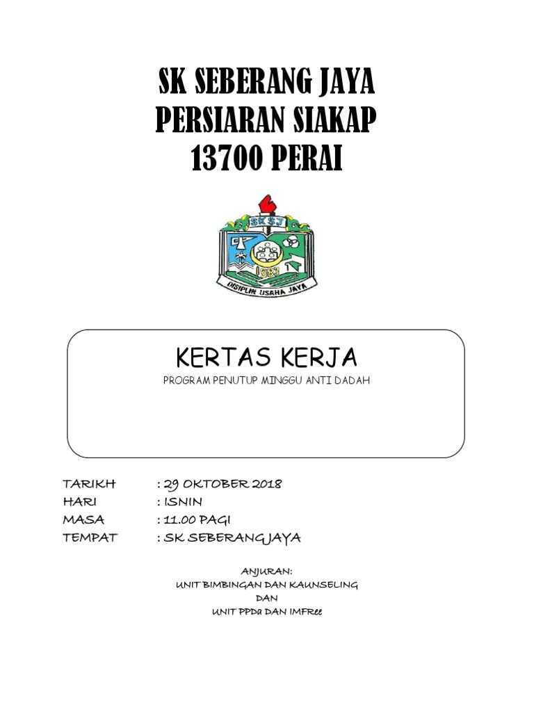 Kertas Kerja Majlis Penutup Ppda | PDF