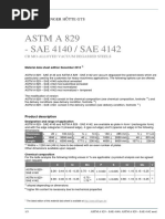 ASTM A829 Steel Grades: General Product Description | PDF | Welding ...