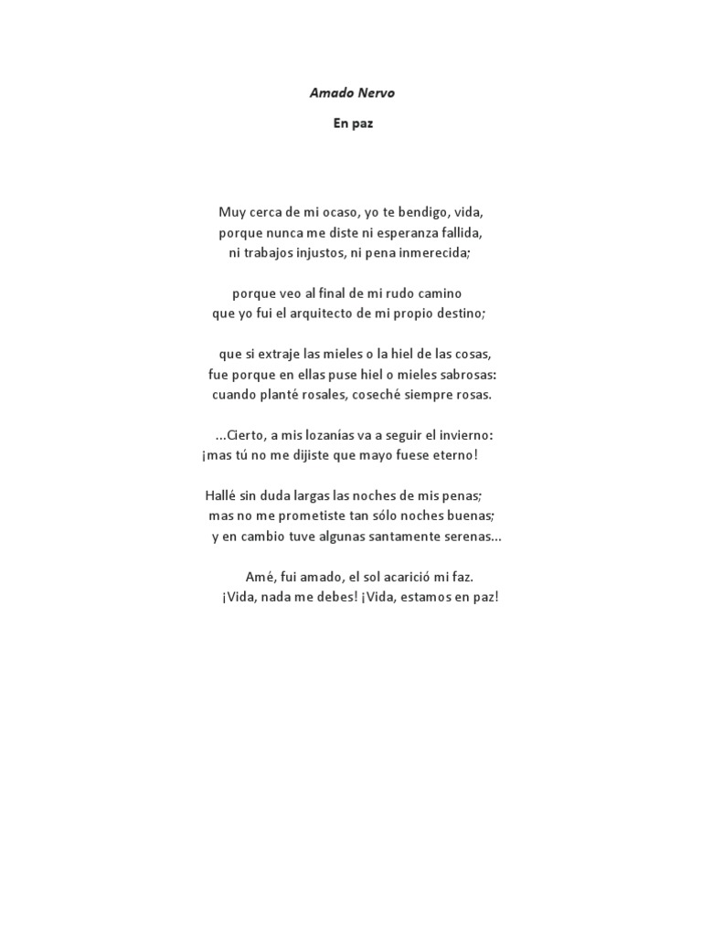 Amado Nervo | PDF