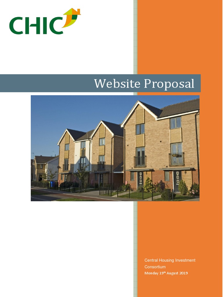 CHIC Website Proposal | PDF | Websites | Procurement