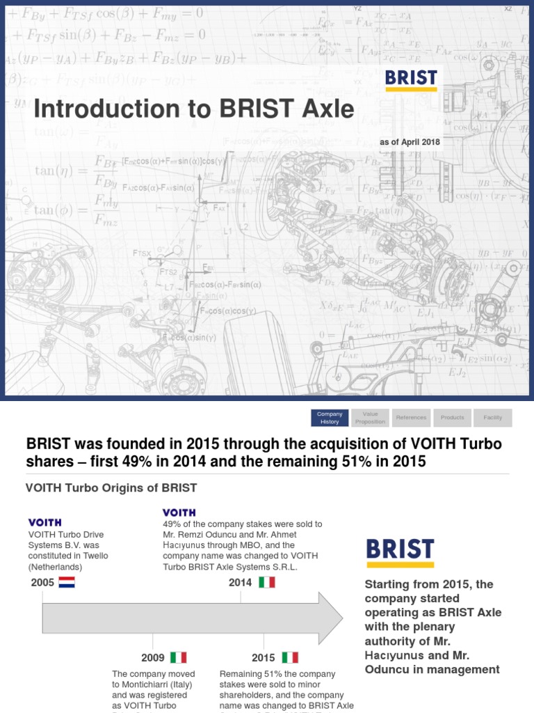 An Introduction to BRIST Axle Systems | PDF | Axle | Suspension (Vehicle)
