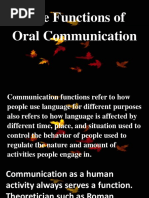 The 5 Basic Functions Communication | PDF | Communication | Shyness