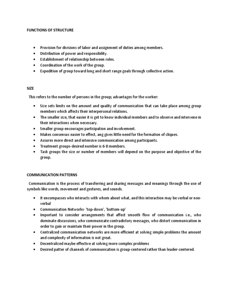 Functions of Structure | PDF | Power (Social And Political ...