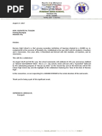 Invitation Letter To Judges | PDF